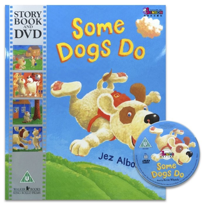 [邦森外文書] Some Dogs Do (平裝書 + DVD) 小狗耍把戲 Jez Alborough 暢銷繪本 | 蝦皮購物
