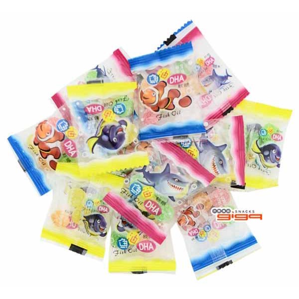 【嘉騰小舖】洪元記 魚油DHA軟糖/QQ糖 300公克 600公克 | 蝦皮購物