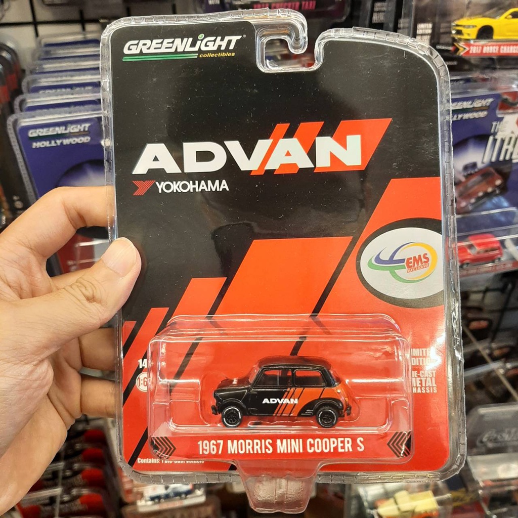 (小賈車庫) Greenlight 1:64 Indonesia 印尼限定 1967 advan Mini Cooper | 蝦皮購物
