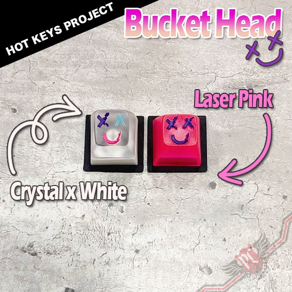 Hot Keys Project HKP Bucket Head Artisan Keycap 系列 鍵帽 | 蝦皮購物