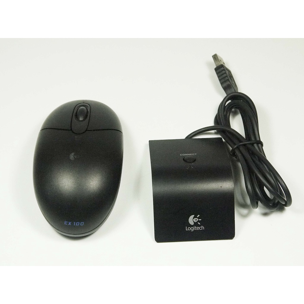 logitech 羅技 無影手EX100無線光學滑鼠 | 蝦皮購物