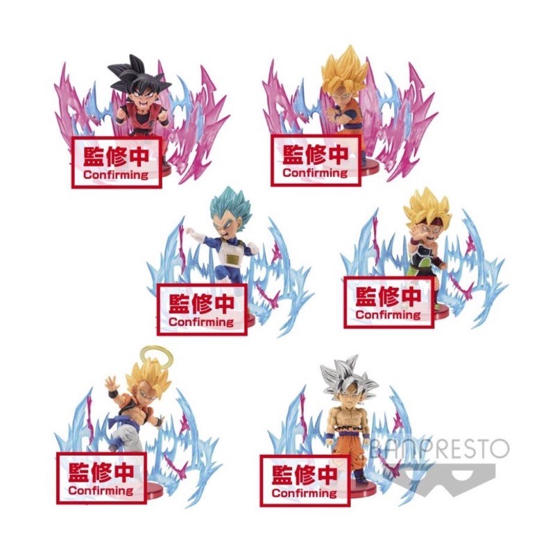 全新 代理 WCF 七龍珠超 世界收藏 PLUS EFFECT 全6種 | 蝦皮購物