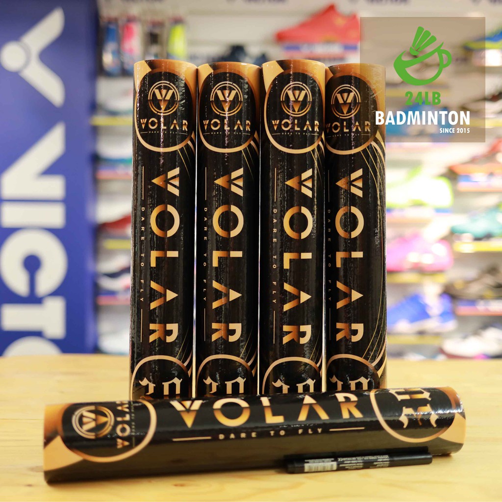 24磅羽球 / VOLAR 羽毛球 VOLAR 30 V-30 比賽/練習級 單桶 (毛片漂亮 、耐打CP值高) | 蝦皮購物