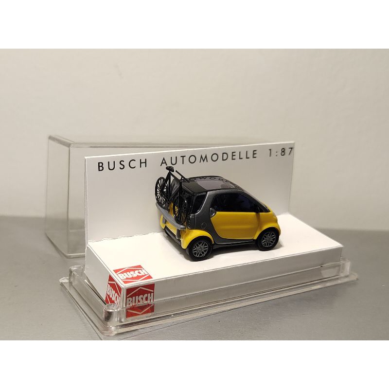 1:87 Busch 德國 Smart 揹 公路車 模型 車 | 蝦皮購物