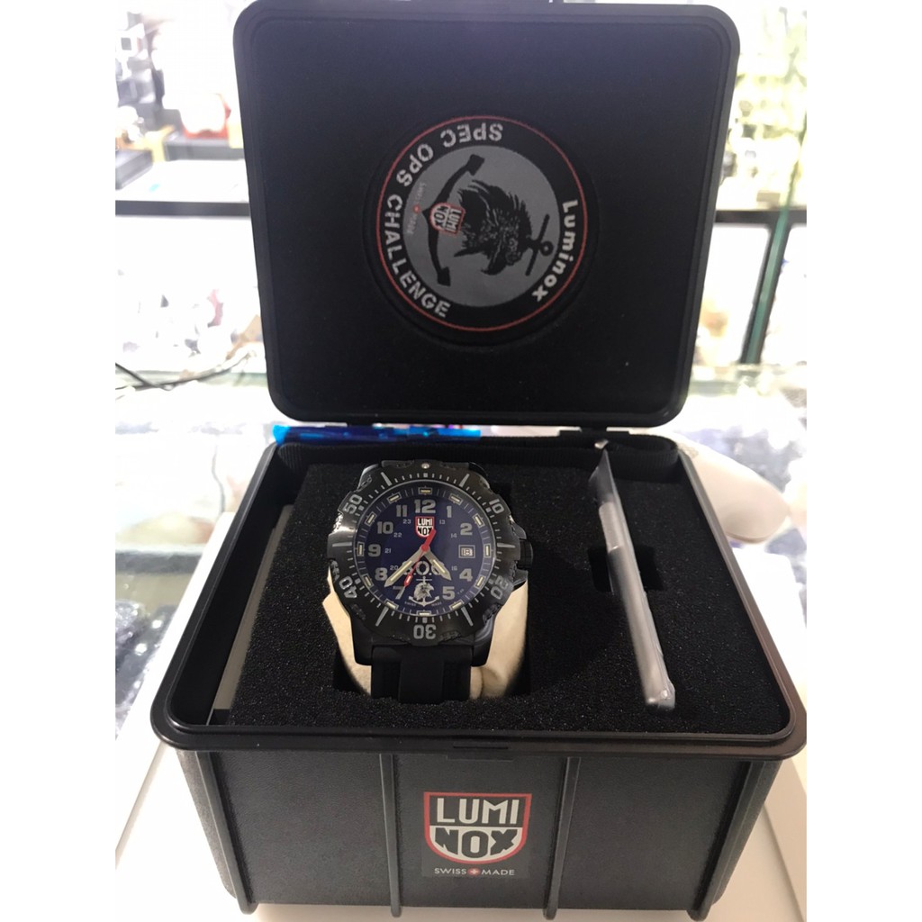 【柏儷鐘錶】LUMINOX 雷明時 特種部隊S.O.C限量工具組 藍灰 LM-A4223.SOC.SET | 蝦皮購物
