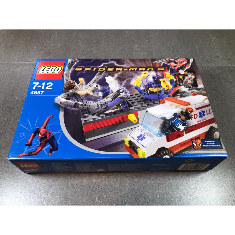 [稀有全新老品] 樂高 LEGO 4857，蜘蛛人2，Doc Ock’s Fusion Lab | 蝦皮購物