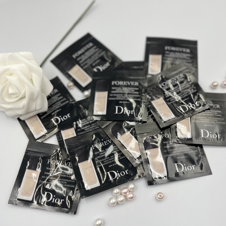 Dior迪奧 超完美持久柔霧粉底液 #0N #1N #2N (PP包/體驗包) 0.7ml | 蝦皮購物