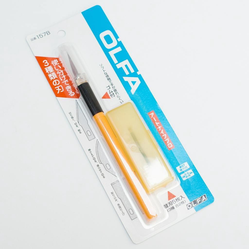 [从人] 日版 OLFA 157B (同台版AK-4) 筆刀 含3種替換刀各2枚 | 蝦皮購物