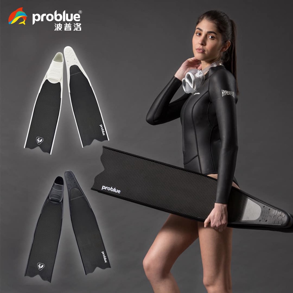 游龍潛水 PROBLUE F797 自由潛水 玻璃碳纖長蛙 自潛玻纖長蛙 套腳式玻纖長蛙 本店另有好禮相送 | 蝦皮購物