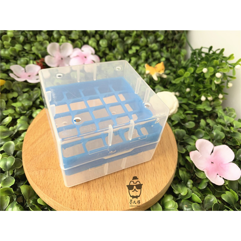 25格 凍管 塑膠儲存盒「2ml冷凍管儲存盒」可拆式格子 PB025 | 蝦皮購物