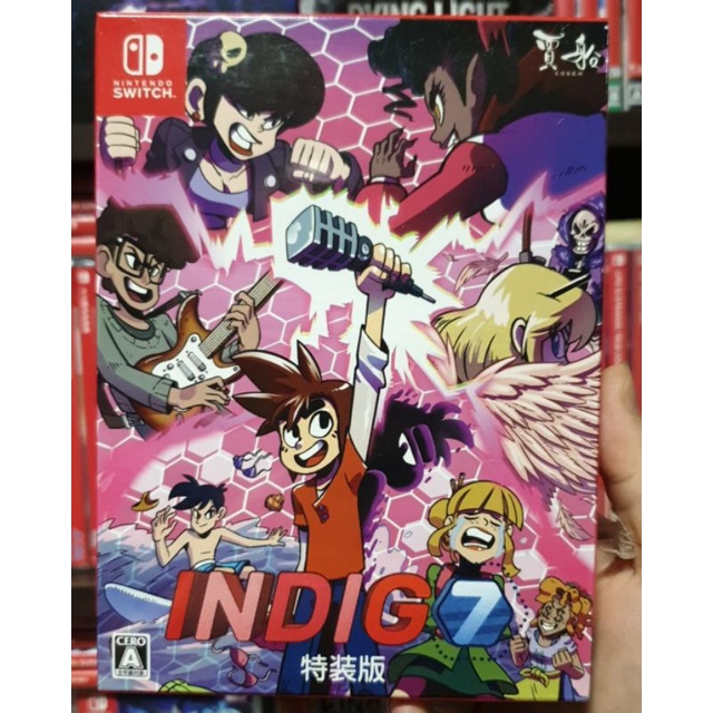 【全新現貨】NS Switch遊戲 INDIGO 7 靛藍色 純日版 限定特裝版 (支援 繁體中文) | 蝦皮購物