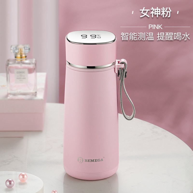 香港現貨英國Bemega智能保溫杯女316不銹鋼大容量可愛便攜小巧網紅水杯子 | 蝦皮購物