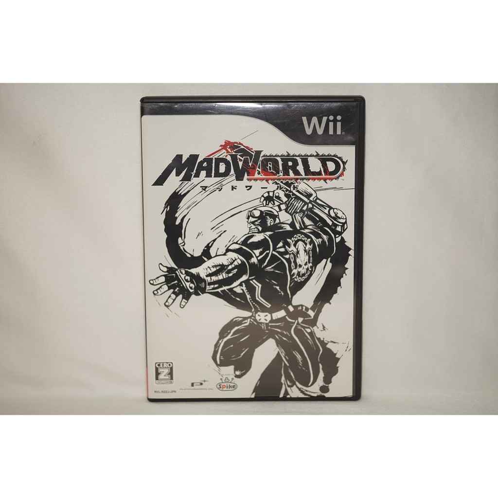 日版 Wii 瘋狂世界 MAD WORLD | 蝦皮購物