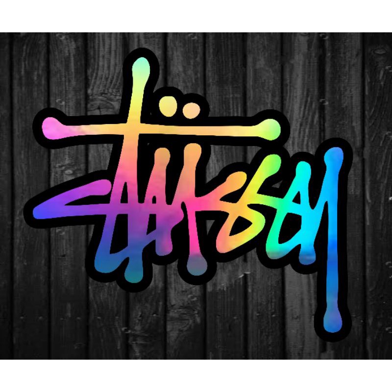 Stussy 貼紙 stussy 標誌貼紙 stussy 標誌 stussy 標誌有 3 種尺寸可供選擇 | 蝦皮購物