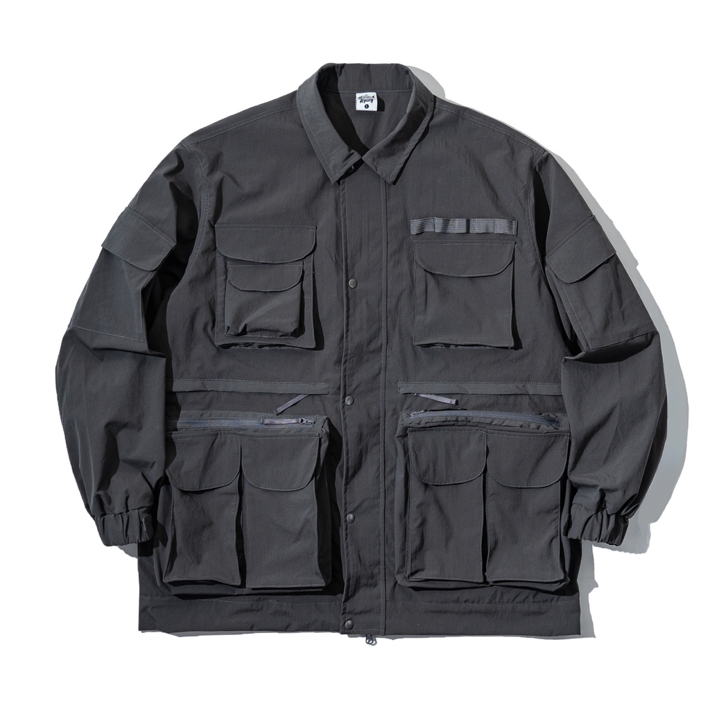 【JKS】AGILITY Grenade Jacket 多口袋 機能 山系 防潑水 槍榴彈 軍事風格 外套 [GJ18] | 蝦皮購物