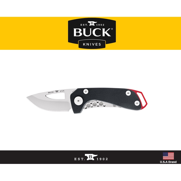 Buck美國巴克折刀Buck 417 Budgie S35VN粉末鋼單手開刀孔柱附背夾【BU0417BKS-B】 | 蝦皮購物