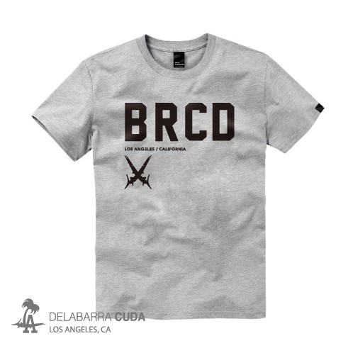 De La Barracuda _ tee, 白灰黑 3色 ( BRCD LOGO ) 美版 | 蝦皮購物