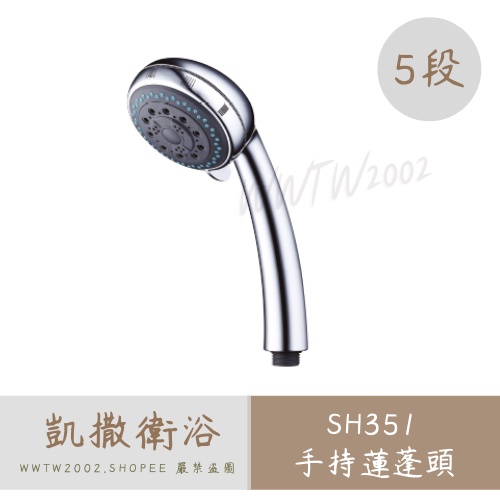 Caesar 凱撒 SH351 五段按摩花灑 按摩把手 蓮蓬頭把手 洗澡把手 沐浴把手 浴用把手 蓮蓬頭 五段 | 蝦皮購物