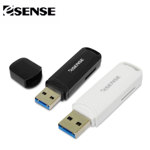 [熊酒場士多]Esense C2X USB 3.0 SD/T-FLASH 讀卡機-黑 | 蝦皮購物