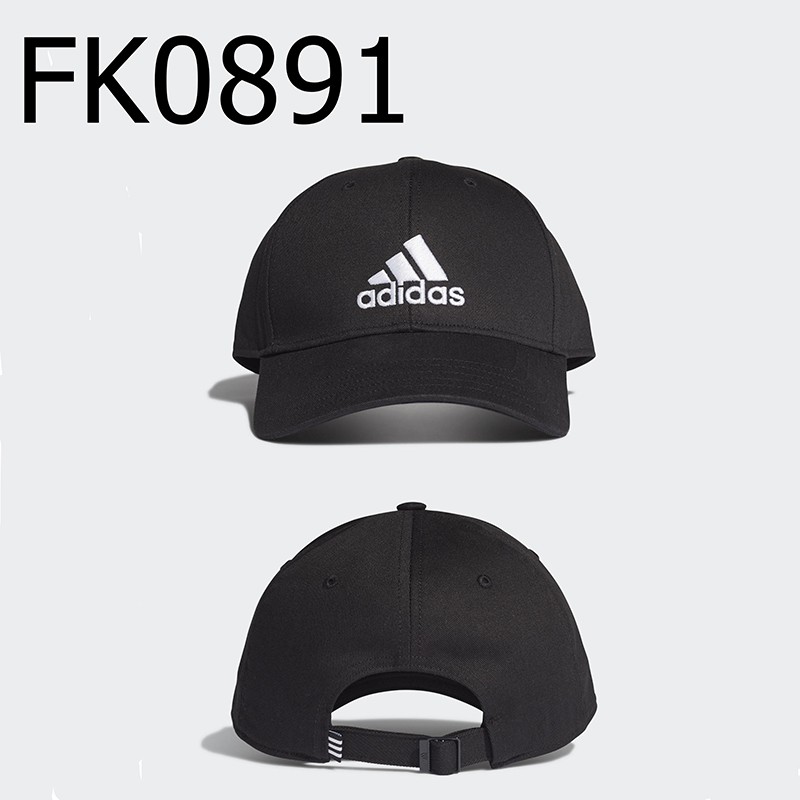 【教練先生】ADIDAS 老帽 白色 黑色 藍色 愛迪達 帽子 遮陽 運動帽 男女款 運動 FK0891 | 蝦皮購物