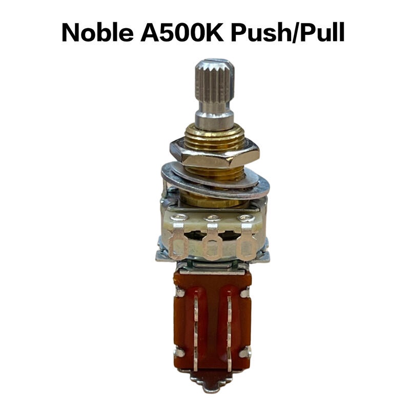 日本 Noble A類 500K/A500K Push/Pull 單雙切換 可變電阻/VR【又昇樂器.音響】 | 蝦皮購物