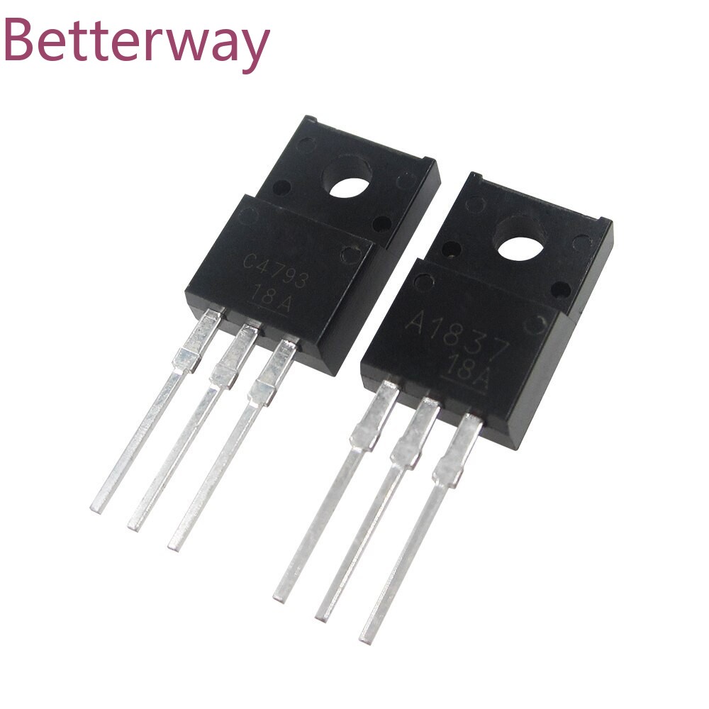 20pcs 2SC4793 2SA1837 C4793 A1837 230V 1A TO220F 晶體管 Betterw | 蝦皮購物