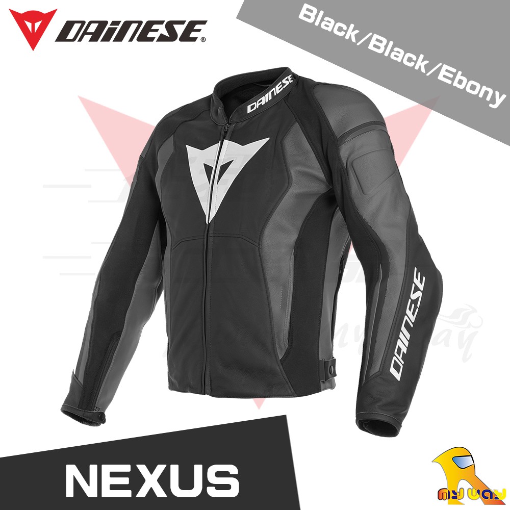 任我行騎士部品 2019 Dainese Nexus Leather Jacket 黑灰 皮衣 防摔衣 丹尼斯 | 蝦皮購物