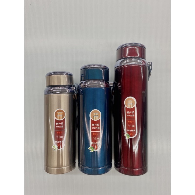 316不銹鋼 高真空保溫杯 600ml 800ml 1000ml 保溫瓶 熱水瓶 保冷 保溫 | 蝦皮購物