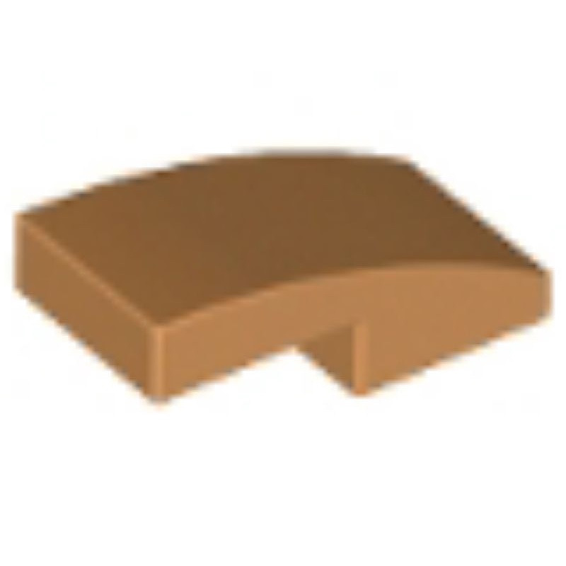 lego 11477 Medium Nougat Slope, Curved | 蝦皮購物