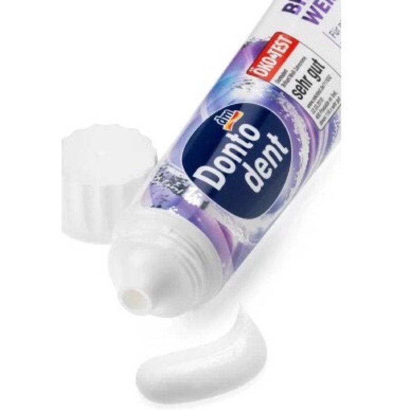 🇩🇪 德國Dontodent牙膏125ml(亮白.草本植物.溫合低敏.薄荷清新) | 蝦皮購物