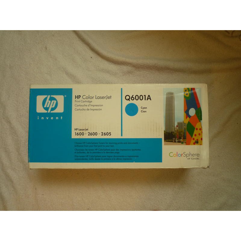 全新 HP 原廠碳粉匣 Q6001A 藍色 | 蝦皮購物