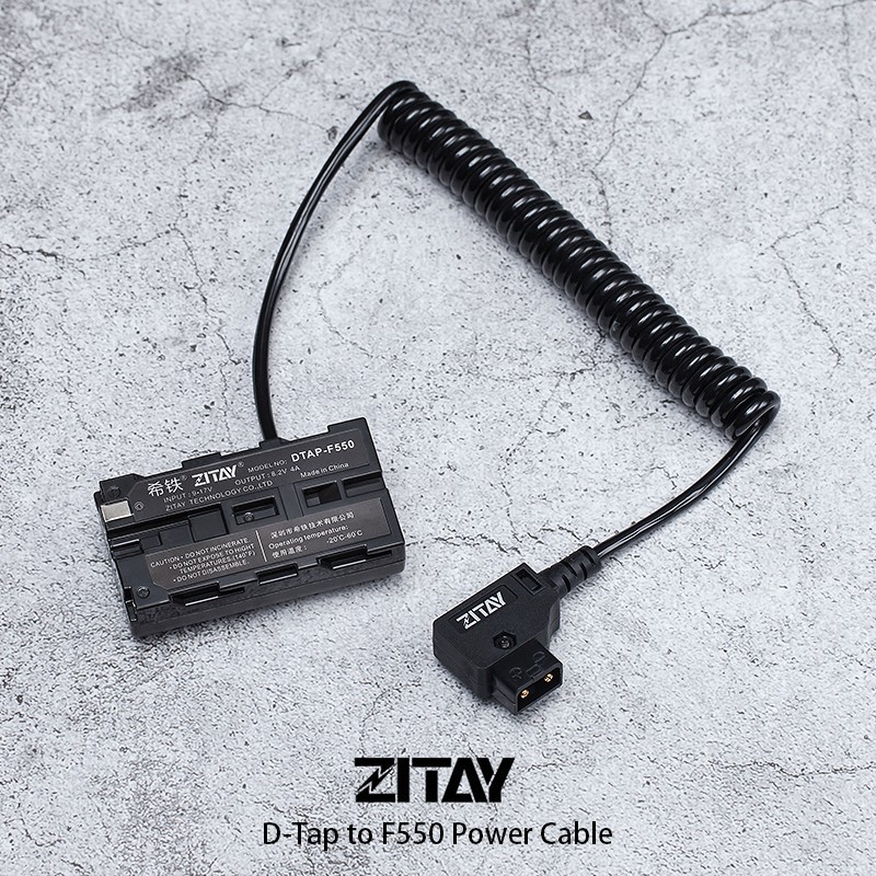 三重☆大人氣☆ 希鐵 ZITAY D-Tap DTap 轉 F550 假電池 F970適用 | 蝦皮購物