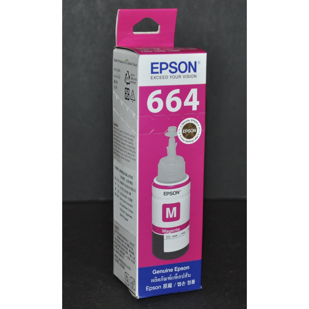 台灣現貨 Epson T6643 70ml 原廠紅色墨水 L100-L220 L300-L655 L1300 當天出貨 | 蝦皮購物