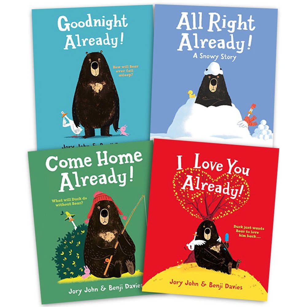 《一點閱讀》Goodnight Already! 四本套書 (平裝)台灣外文書店進口正版 | 蝦皮購物