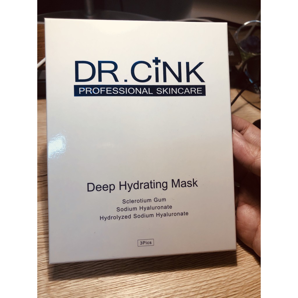 【達特聖克 DR. CINK】水微晶長效鎖水面膜 3片1盒 (有效日期16/10/21) | 蝦皮購物