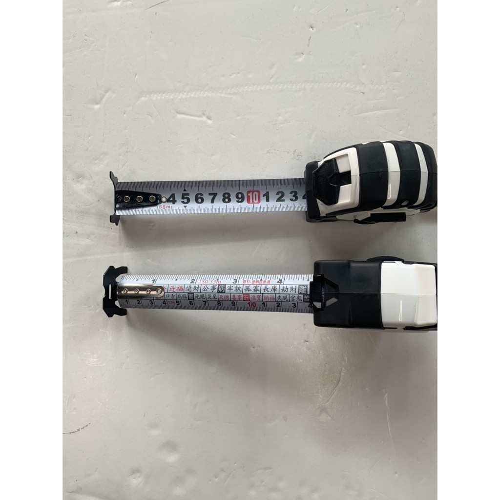 BAKUMA 熊牌 小旋風 5.5M * 27mm 二合一測量卷尺 防滑好握雙面捲尺 文公/公分 台尺/公分 公分/文公 | 蝦皮購物