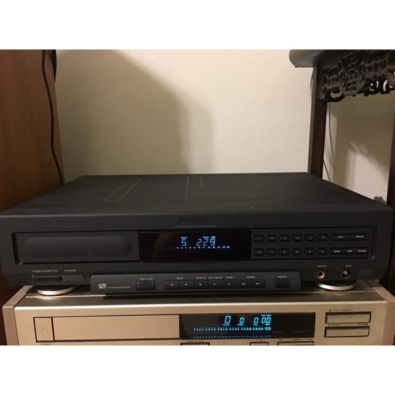 （付遙控）PHILIPS CD-920 CD PLAYER 播放機 | 蝦皮購物