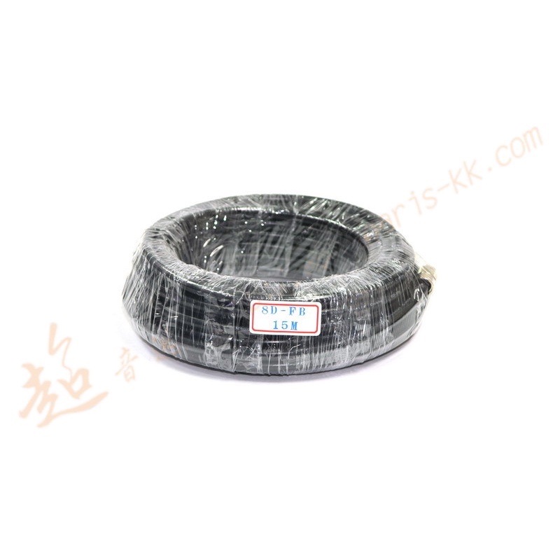 [ 超音速 ] 8D-FB(SFA) 15米 同軸電纜線 架設基地用訊號線 無線電基地台用訊號線 (8D-SFA) | 蝦皮購物