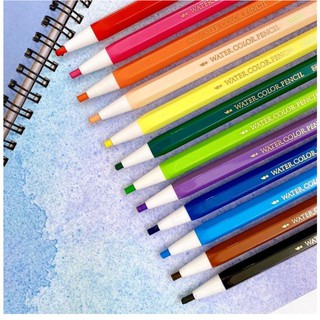 【文具本願】SKB 按壓式 水溶性色鉛筆 彩色鉛筆 色鉛筆 12款 NP-1001 | 蝦皮購物