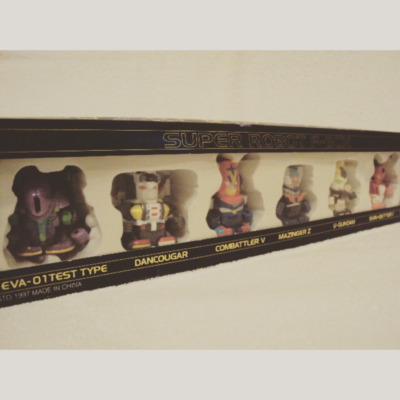 ️1997 SUPER ROBOT F-BOX 超級機器人大戰 Q版 盒裝發條玩具 (日版) 全新新品 | 蝦皮購物