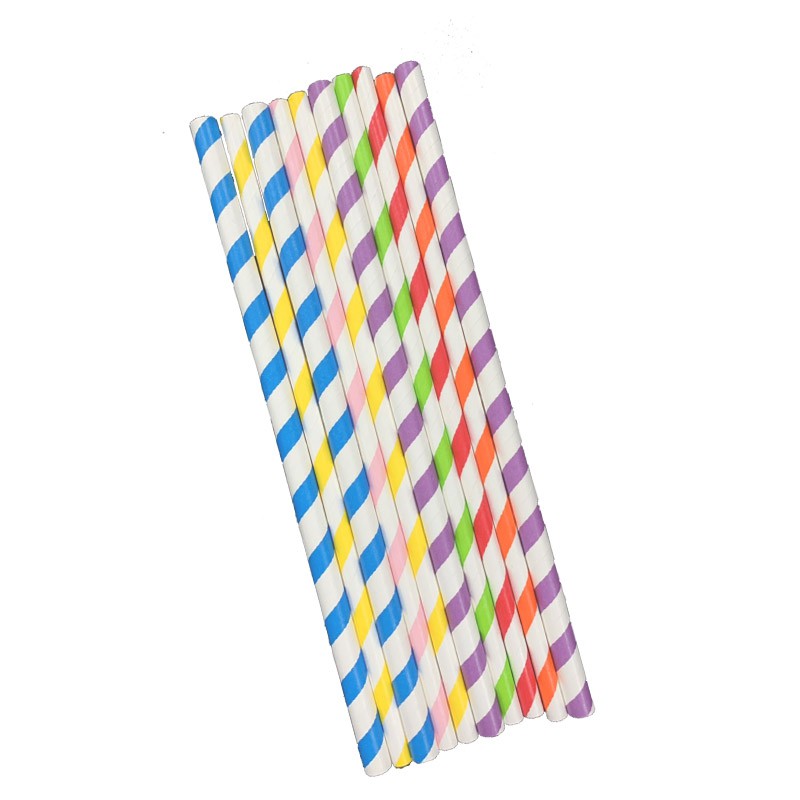 【FUJI-GRACE富士雅麗】SGS認證彩色可分解紙吸管(1包25支) | 蝦皮購物