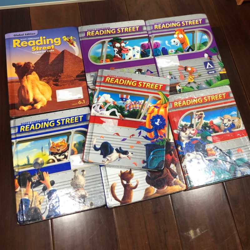 國際學校教材 Pearson Reading Street Unit 1-6 分售 （下單前請先聊聊詢問） | 蝦皮購物