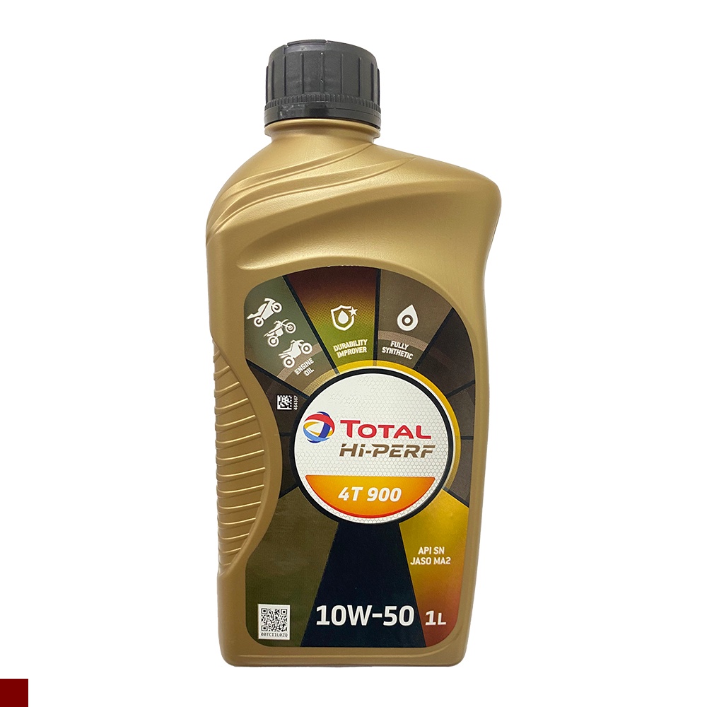 【箱購免運】TOTAL HI-PERF RACING 4T900 10W-50 10W50 全合成機油 機車【油購好康】 | 蝦皮購物