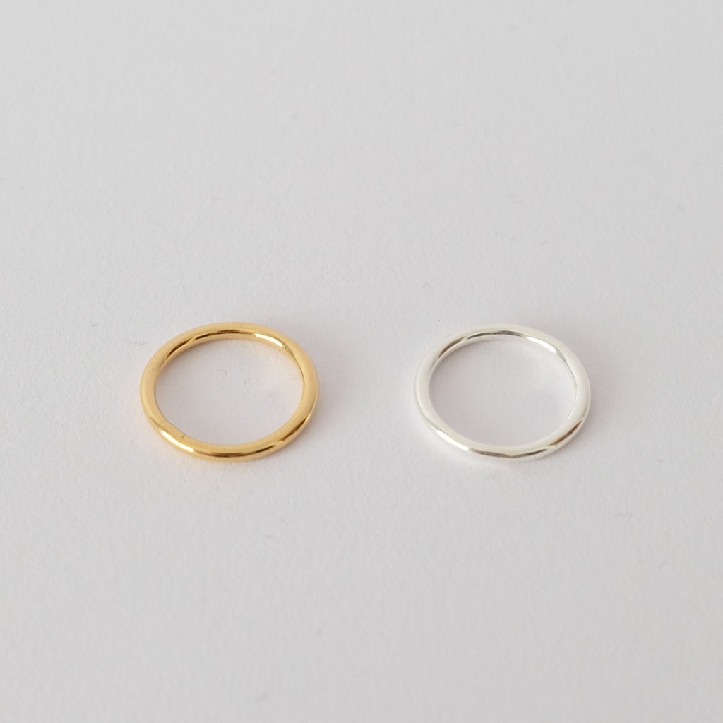 ｜925 all silver｜rod ring | 蝦皮購物