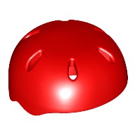樂高 LEGO 紅色 運動 安全帽 人偶 配件 滑板 46303 6039214 Red Headgear Helmet | 蝦皮購物