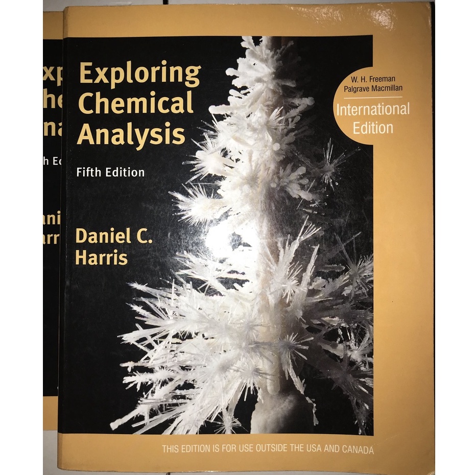Exploring Chemical Analysis 5th / Daniel C. Harris | 蝦皮購物
