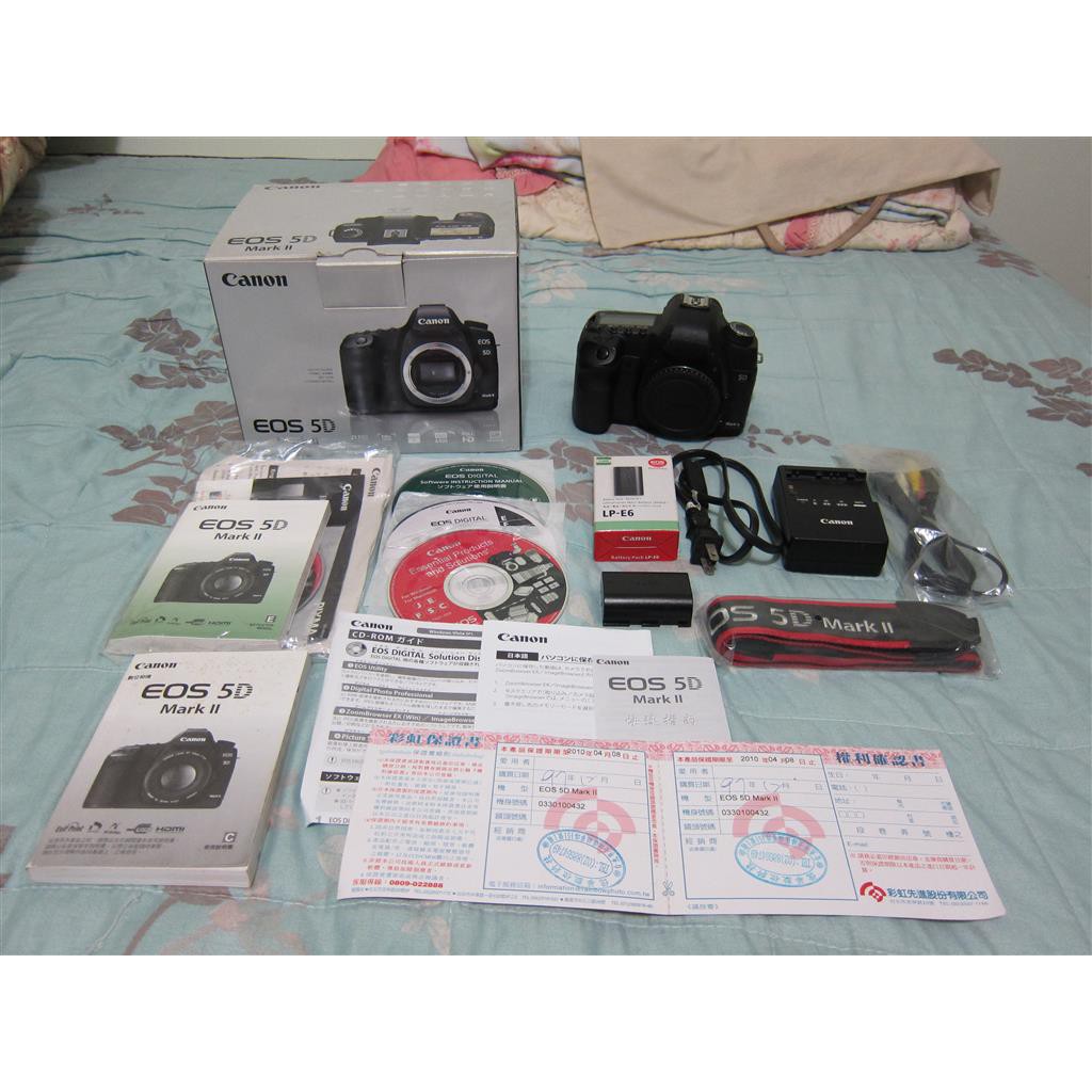 Canon EOS 5D Mark II 5d2(公司貨 有盒有單) | 蝦皮購物