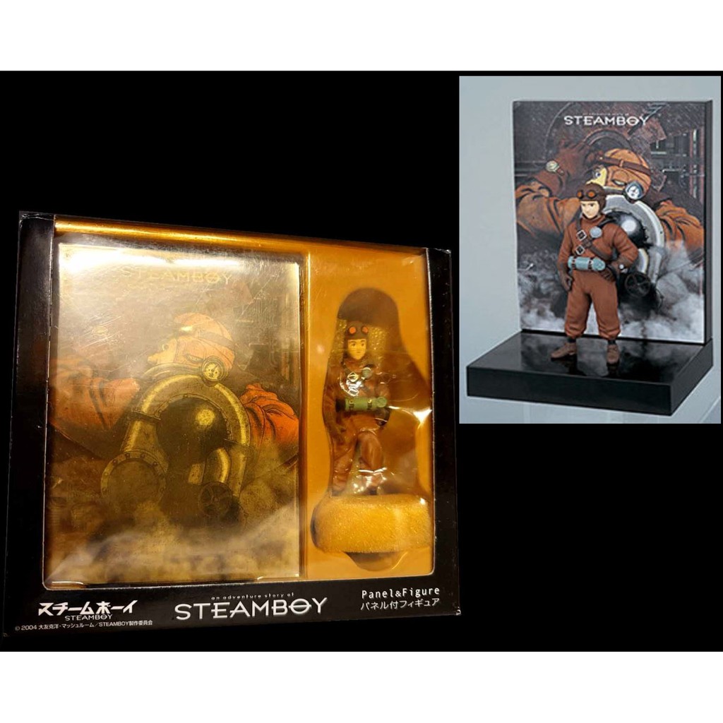 A-187 櫃 ： STEAMBOY 蒸氣男孩 蒸氣少年 PANEL FIGURE 詹姆斯 雷 史提姆 富貴玩具店 | 蝦皮購物