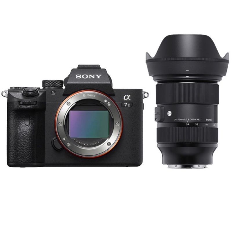SONY ILCE-7M3 / A7III / A7M3 附 SIGMA 24-70mm F2.8 DG DN 公司貨 | 蝦皮購物
