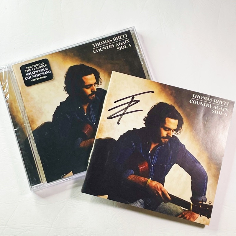 【親簽專輯CD現貨】Thomas Rhett Country Again: Side A 簽名 托馬斯瑞特 | 蝦皮購物